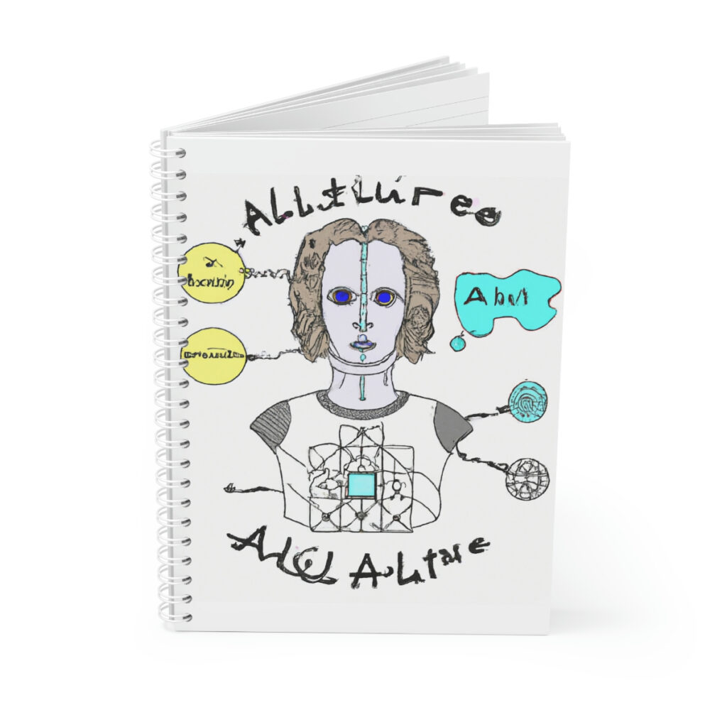 Nokena Noken AI - AI spiral notebook 2023 - Semi-gloss laminated cover ...