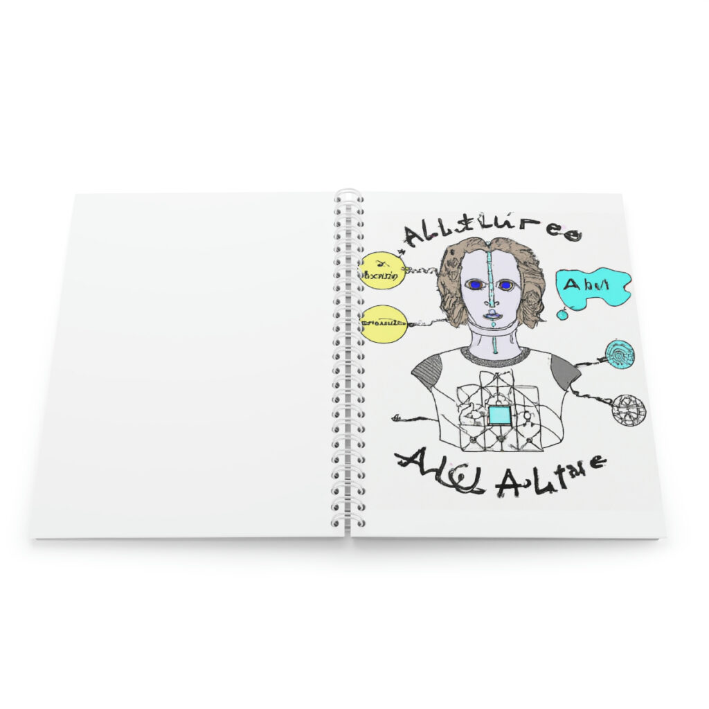 Nokena Noken AI - AI spiral notebook 2023 - Semi-gloss laminated cover ...